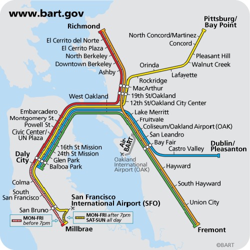 Getting Around San Francisco: Buses, Trains, + More Transit Ideas